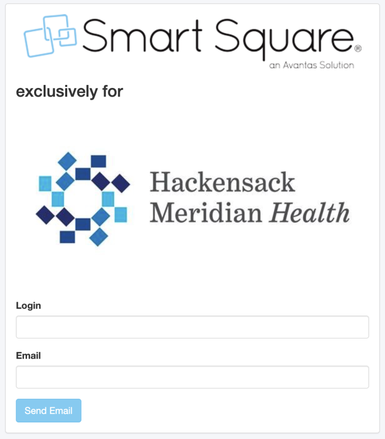 Smart Square HMH Login (Hackensack Meridian Health)
